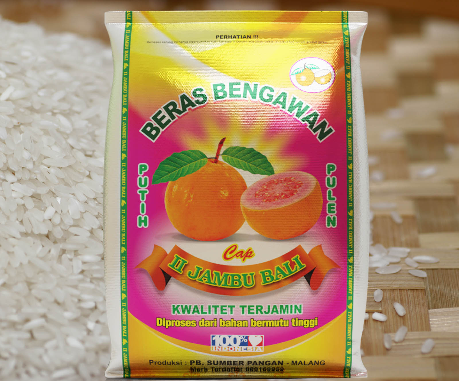 Beras Melon - Beras Bengawan Premium